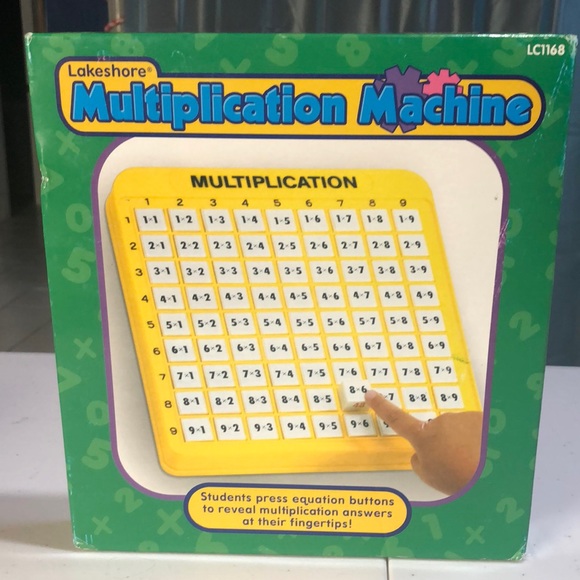 Lakeshore | Toys | Multiplication Math Machine | Poshmark